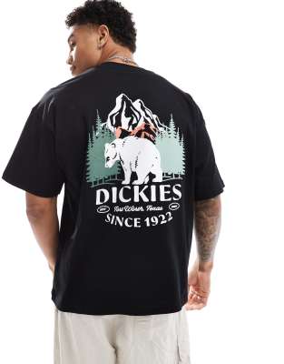 Dickies Bloxom back print t-shirt in black | ASOS