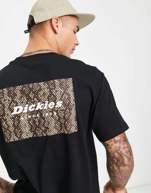 Dickies Camden back print t-shirt in light yellow | ASOS