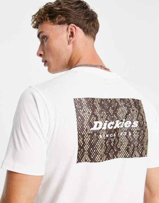 Dickies Camden back print t-shirt in white | ASOS