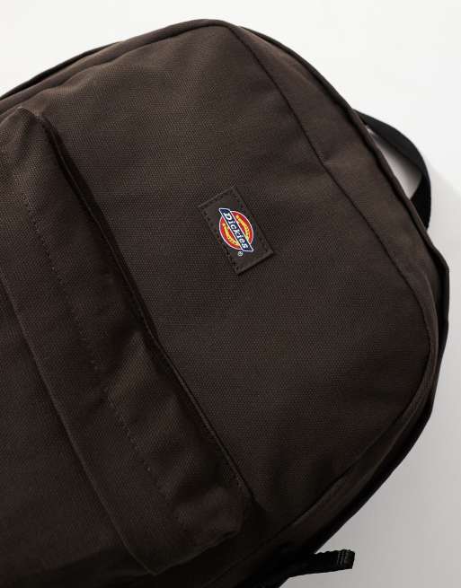 Dickies duck canvas backpack in dark brown | ASOS
