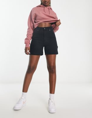Dickies - Duck Canvas - Tømrer-shorts i sort | ASOS