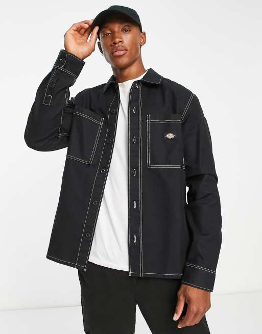 Dickies Florala Shirt In Black Asos