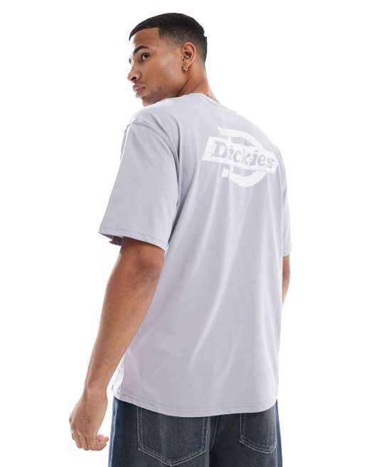 Dickies heritage crayon back print logo t-shirt in lilac- exclusive to ...