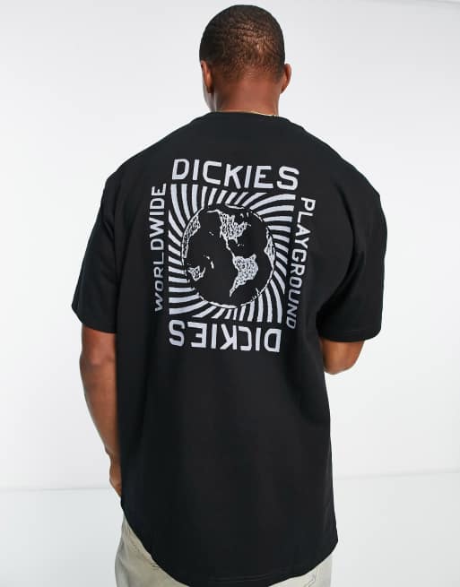Dickies Marbury back print t-shirt in black | ASOS