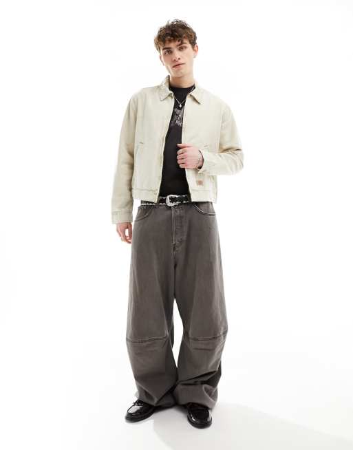 Dickies newington washed jacket in off white | ASOS