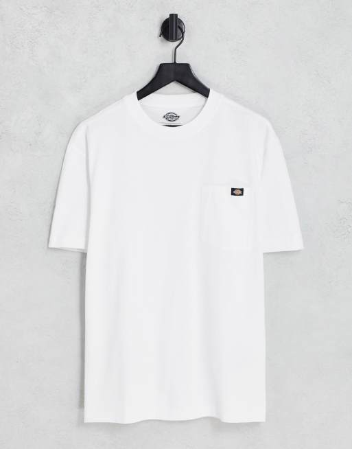 Dickies Porterdale Pocket T Shirt In White Asos