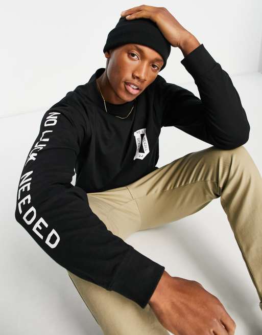 Dickies Union Springs long sleeve t-shirt in black | ASOS
