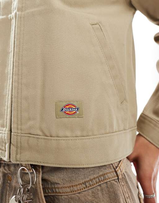 Dickies unlined cropped Eisenhower jacket in beige | ASOS