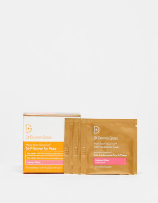 Dr Dennis Gross Alpha Beta Glow Pad Self Tanner for Face Intense Glow ...