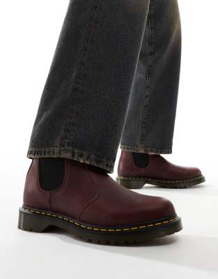 Dr. Martens - 2976 - Bottines chelsea doublées de fausse fourrure ...