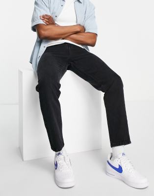 DTT dad fit jeans in washed black | ASOS
