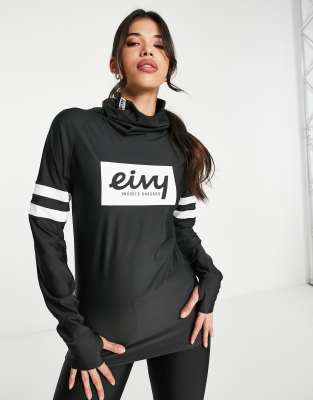 Eivy Icecold base layer gaiter top in black | ASOS