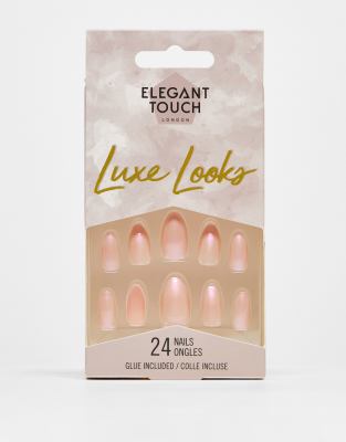 Elegant Touch Luxe Looks False Nails Creme Brulee | ASOS