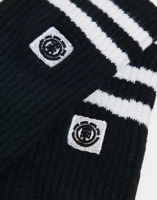 Element Clearsight socks in black | ASOS