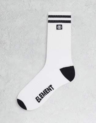 Element Clearsight socks in white | ASOS