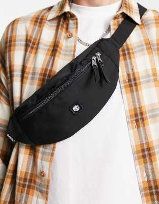 Element Jock bum bag in black | ASOS