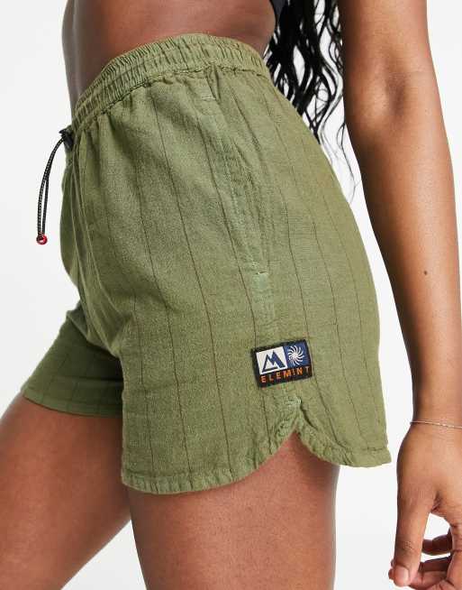 Element Lodge shorts in khaki | ASOS
