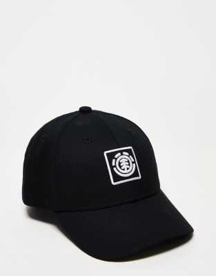 Element Tree Logo Cap In Black | ASOS