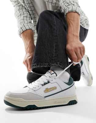 ellesse - LS987 - Baskets avec semelle cuvette - Blanc/vert | ASOS