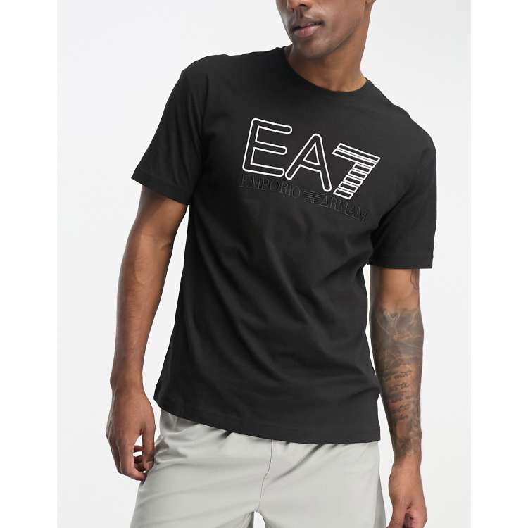 Emporio Armani Ea7 Logo T Shirt Factory Sale | emergencydentistry.com