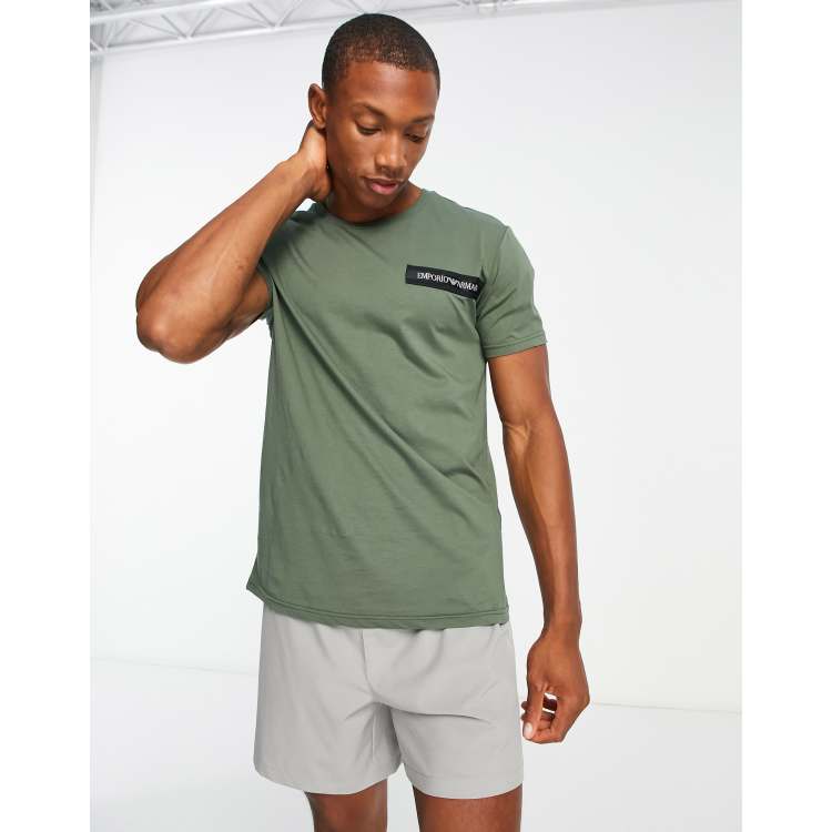 Armani t shirt green store
