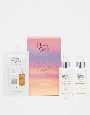 Esclusiva Beauty Works x ASOS - Travel Essentials - Set regalo - Risparmia il 17% | ASOS