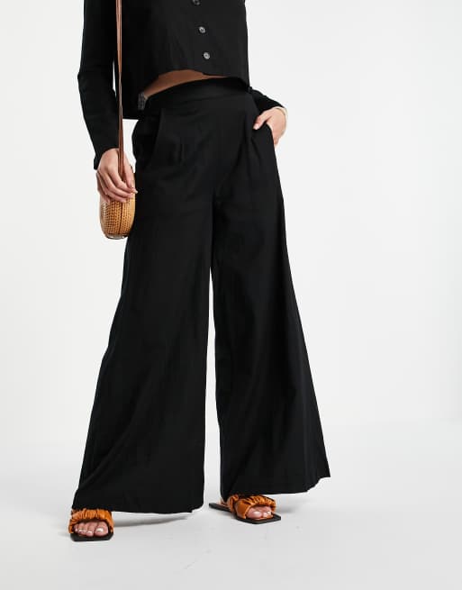 Exclusivité Asos Esmee Pantalon De Plage Large Densemble à Taille
