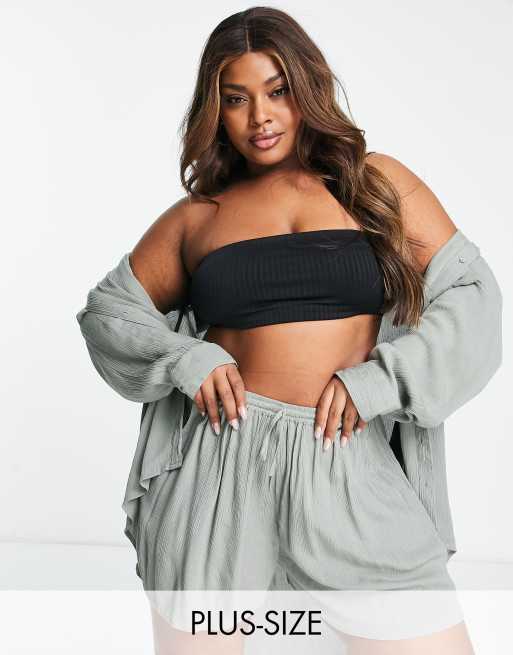 Exclusivité Esmée Plus Short De Plage Densemble Aloe Asos