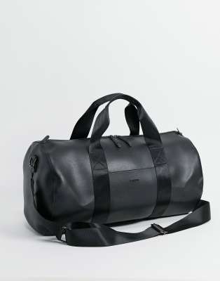 Fenton PU barrel holdall bag | ASOS