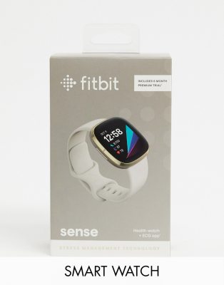 Fitbit Sense smart watch in white | ASOS