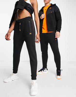 Fnatic unisex training kit trackies in black | ASOS