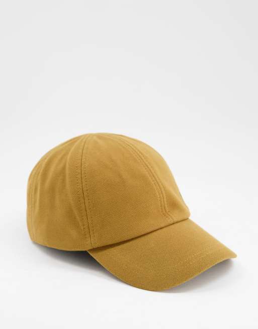 Fred Perry pique classic baseball cap in tan | ASOS