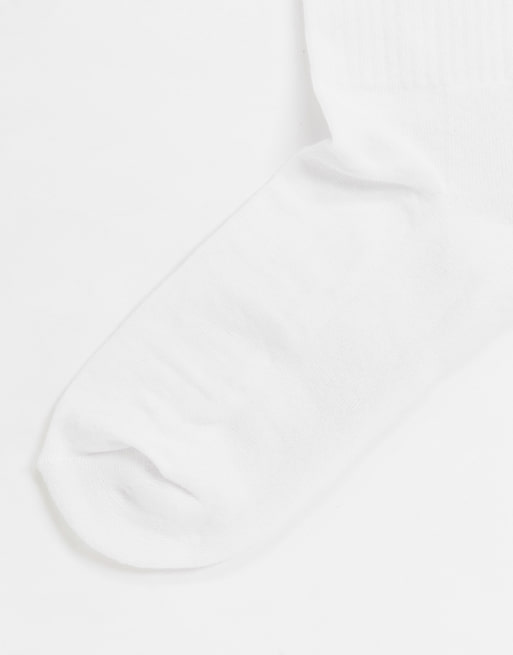 French Connection FCUK sports socks 3 pack in white with black stripe ...