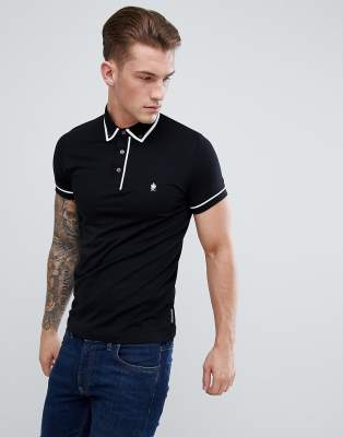 French Connection Piping Polo Shirt | ASOS