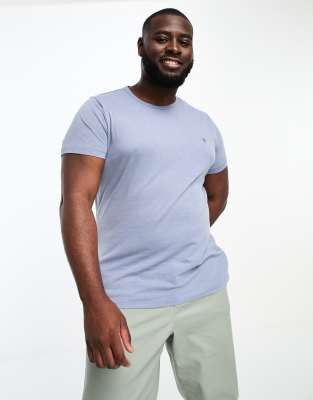 French Connection Plus crew neck T-shirt in light blue | ASOS