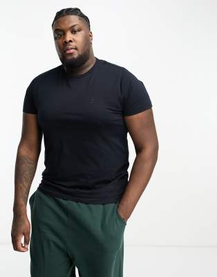 French Connection Plus crew neck t-shirt in navy | ASOS