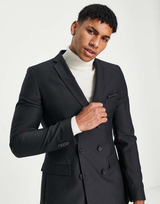 French Connection skinny fit double breasted suit jacket | ASOS