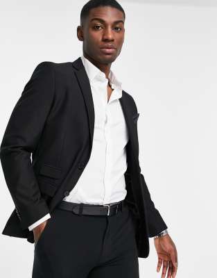 French Connection slim fit plain suit jacket | ASOS