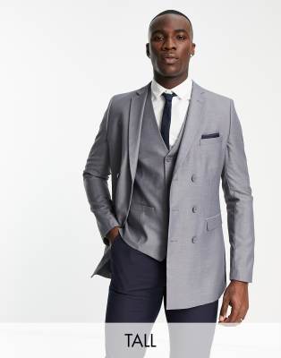 French Connection Tall slim fit plain suit jacket | ASOS