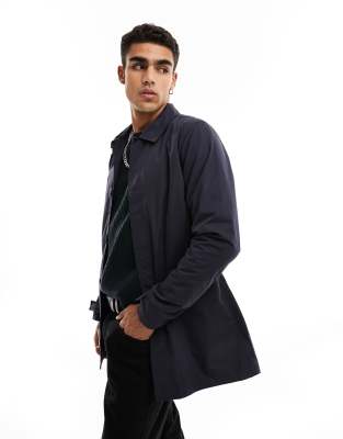 French Connection - Trench-coat - Bleu marine | ASOS