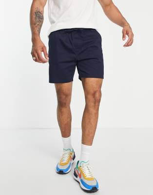 Gant Allister Logo Chino Shorts In Navy | ModeSens