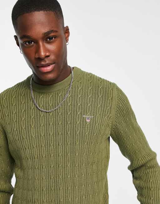 Ablehnen Außergewöhnlich Diener gant pullover zopfmuster herren Hand ...