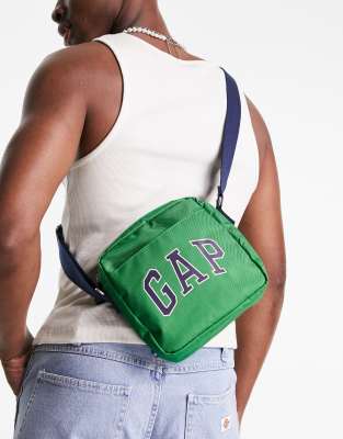GAP Columbia cross body bag in green | ASOS