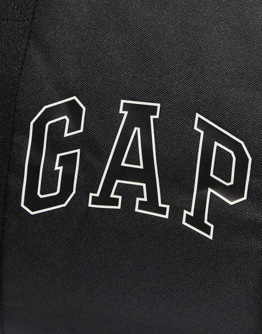 GAP Duke duffle travel bag in black | ASOS