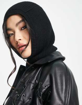 Glamorous Exclusive balaclava in black | ASOS
