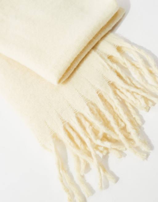 Glamorous long scarf in pale yellow | ASOS