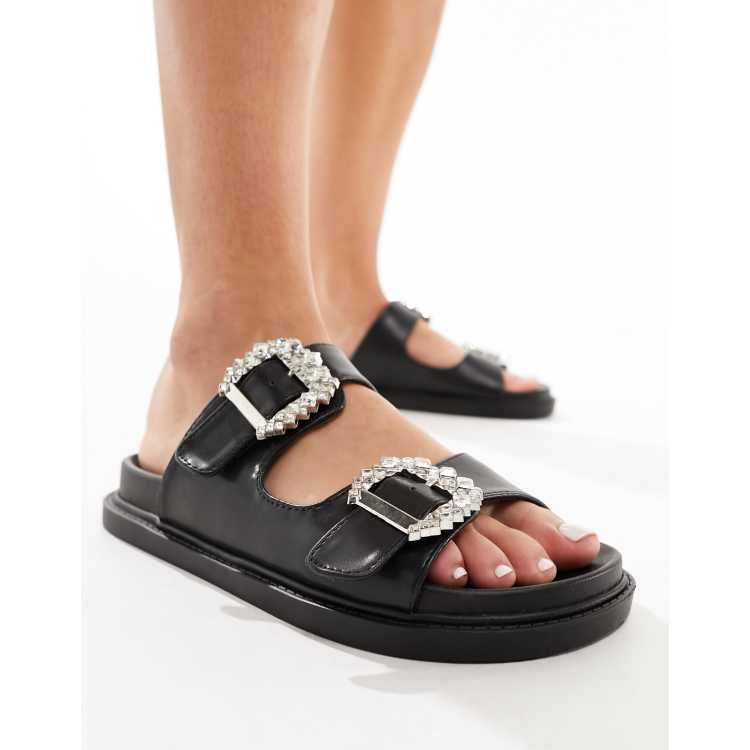 Rhinestone buckle sliders store