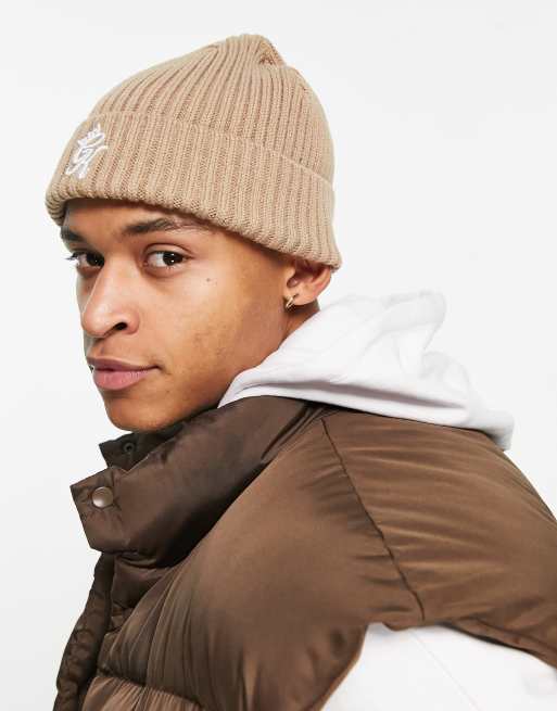 Gym King Colt beanie in beige | ASOS