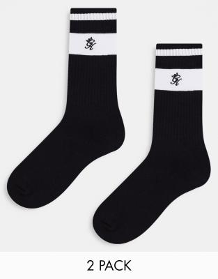 Gym King Ryu socks in black | ASOS