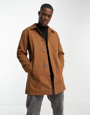 Harry Brown mac in brown | ASOS